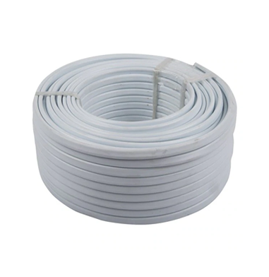 Cable Flat 2 Core+earth 2.5mm 100m Wht - IH-Tech Performance Electronics
